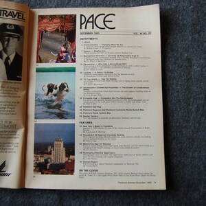 Vintage Pace Magazine, Piedmont Airlines, Aviation Memorabilia! - Etsy