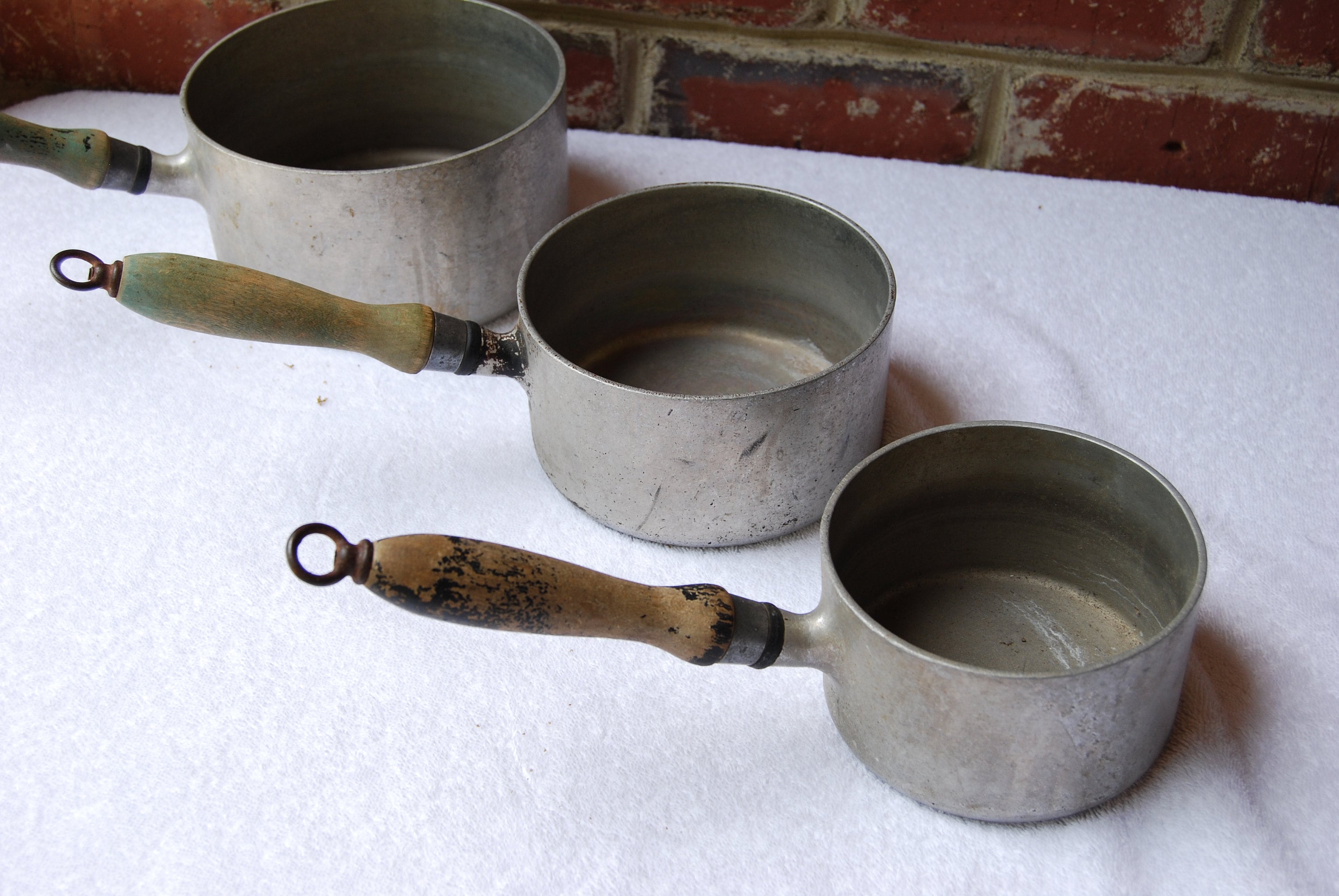 Vintage Ever-wear Aluminum Pots, 701, 701 1/2, 702, Cookware, Farmhouse ...