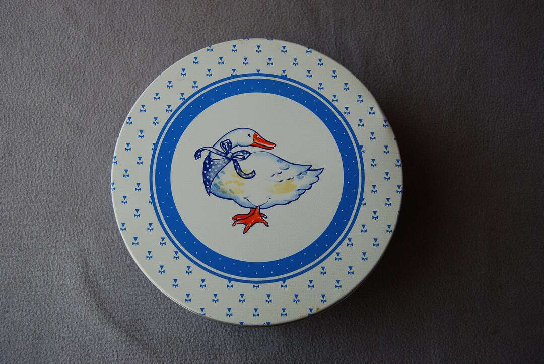 Collectible Tin! Goose Storage Tin! Farmhouse Kitchen Decor! - Etsy