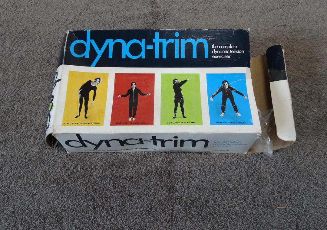 Vintage 1976 Dyna-trim " the Complete Dynamic Exerciser"! Exercise ...