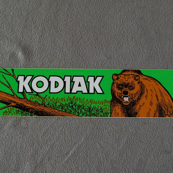 Kodiak Sticker - Etsy