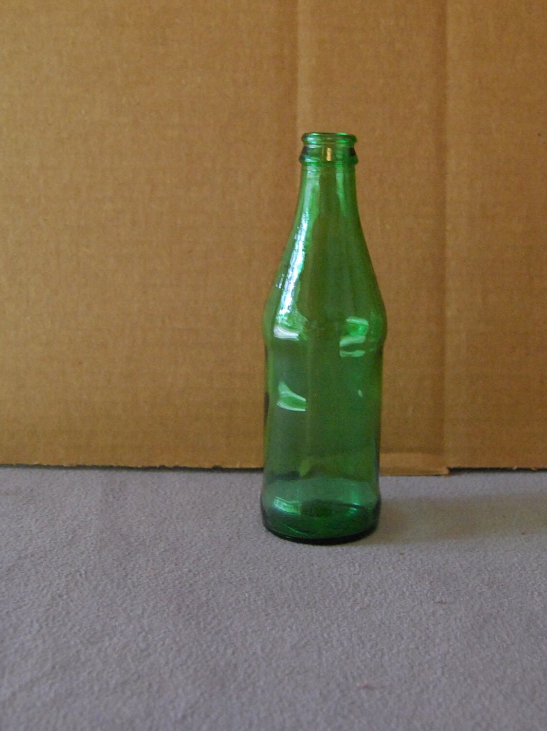 Vintage Green Bottle, 10oz Green Glass Bottle, Beverage, Soda Pop ...
