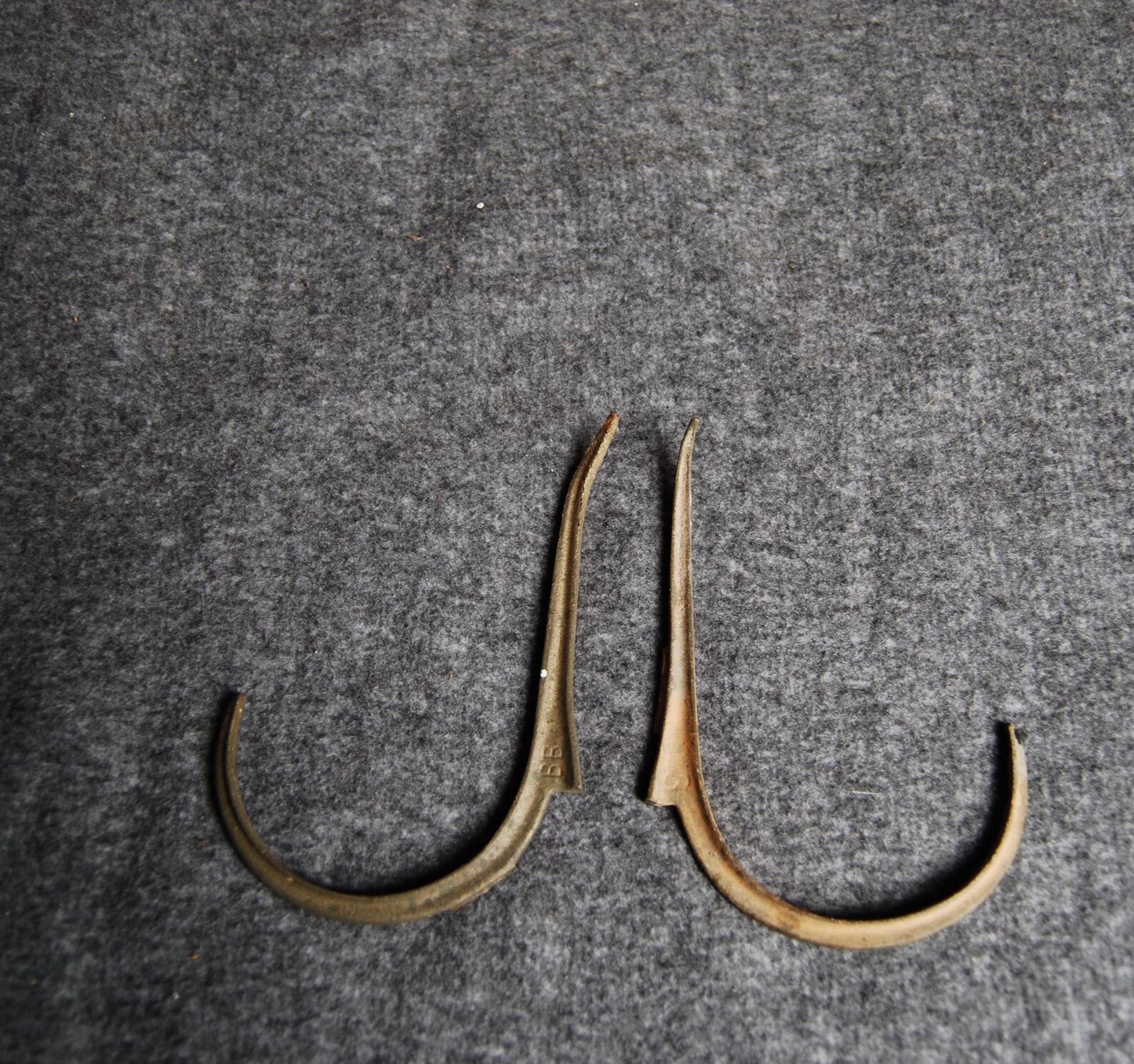 Metal Hooks, Gutter, Downspout Hooks, Hardware Hooks, Garden Shed Decor ...