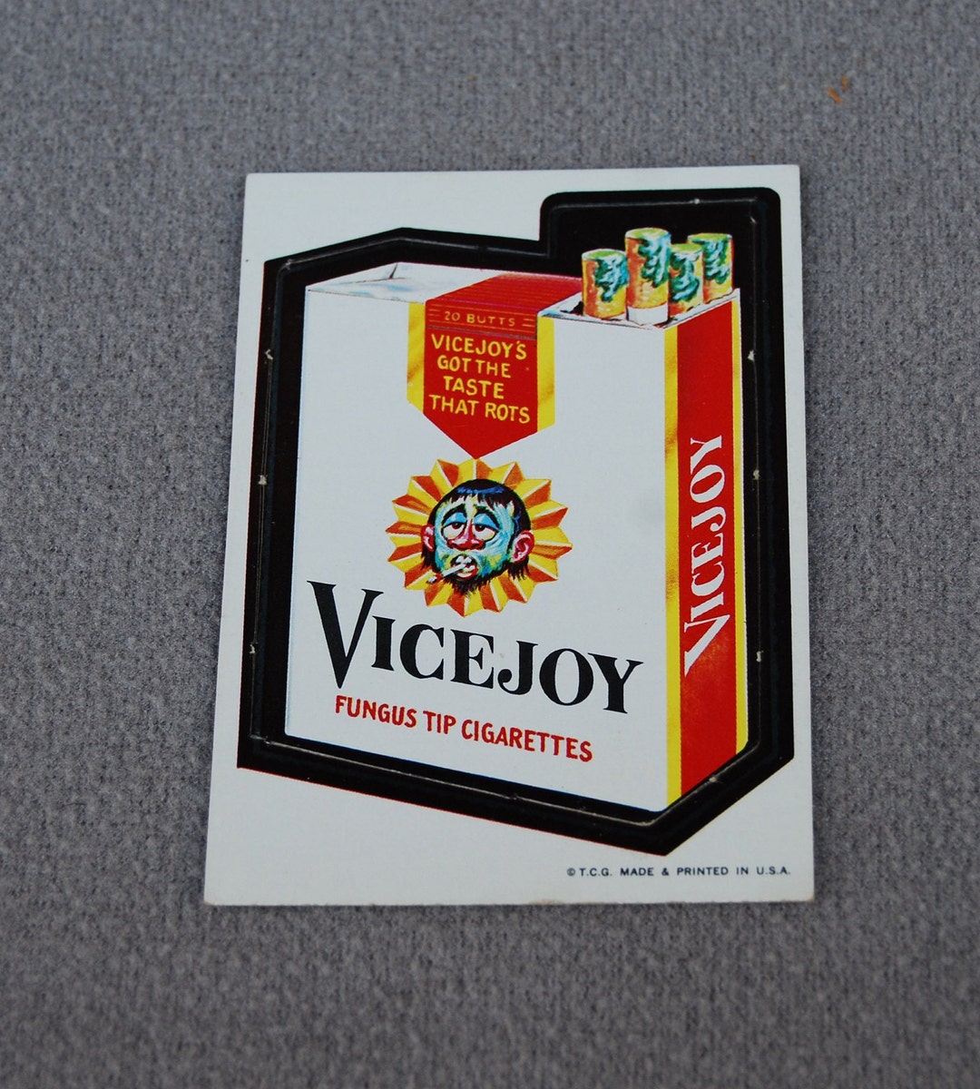 1967/68 Wacky Packages Die-cut Card, Vicejoy, No. 3 Collectible - Etsy