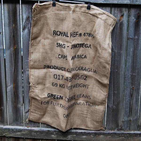 Coffee Sack Wall Art - Etsy