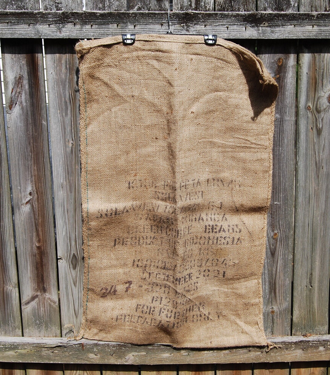 Coffee Bean Burlap Bag, Coffee Bean Sack, Sack Race Bag, Burlap Jute ...