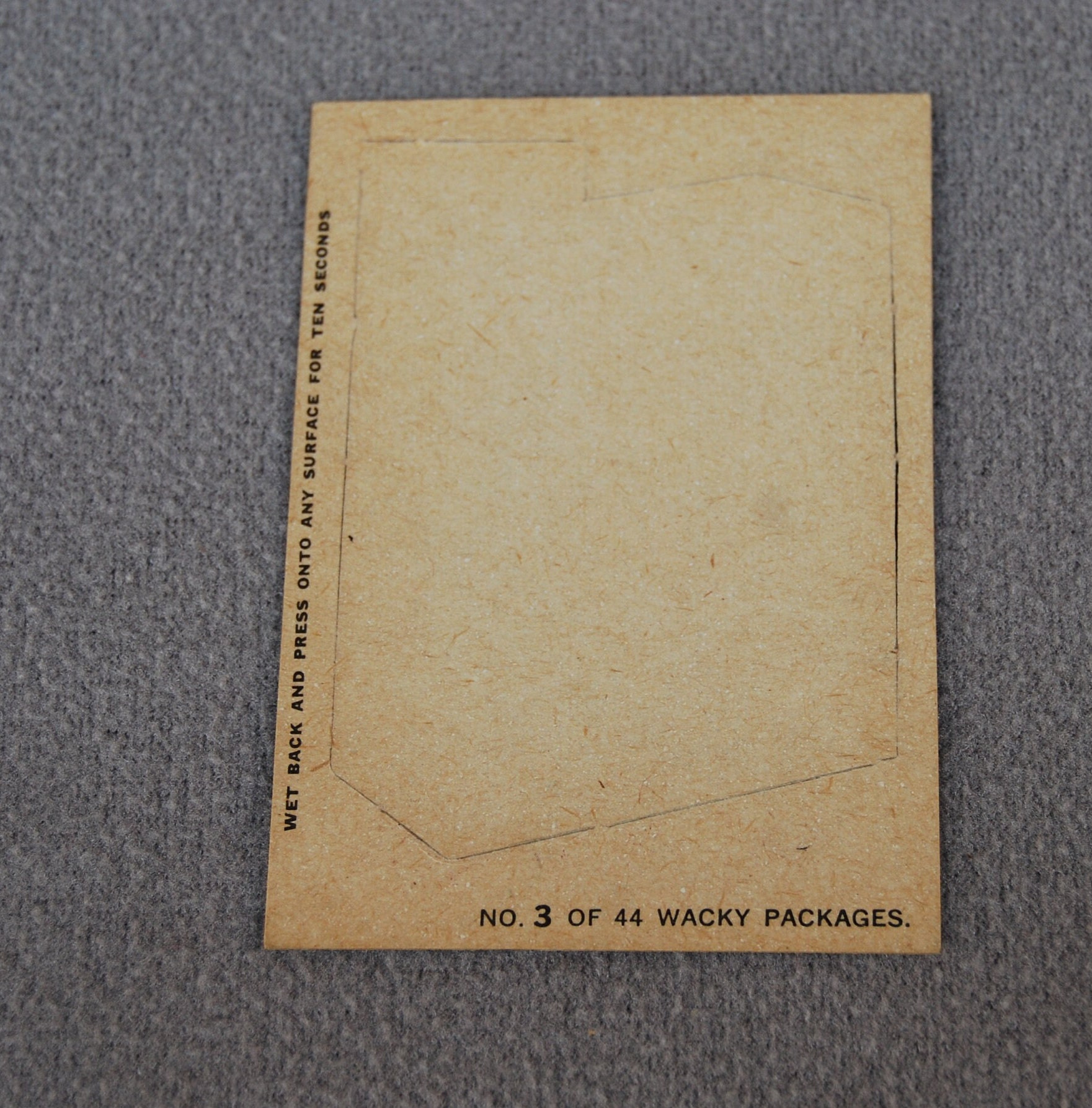 1967/68 Wacky Packages Die-cut Card, Vicejoy, No. 3 Collectible - Etsy