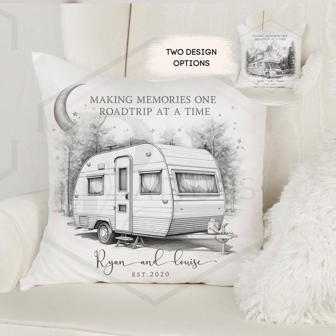 Personalised Cushion | Campervan | Caravan Cushion | Mobile Home ...
