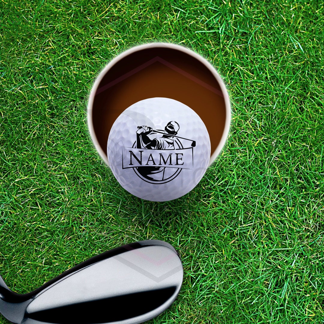 Personalised Golf Ball | Golf Ball Set | Custom Name Golf Balls | Golf ...