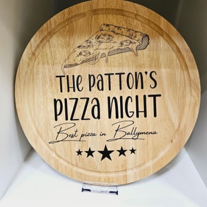 Pizza Board | Pizza Serving Board | Personalised Serving Board | Wooden ...