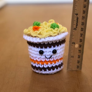 Amigurumi Crochet Ramen Noodle Stuffed Plush - Etsy
