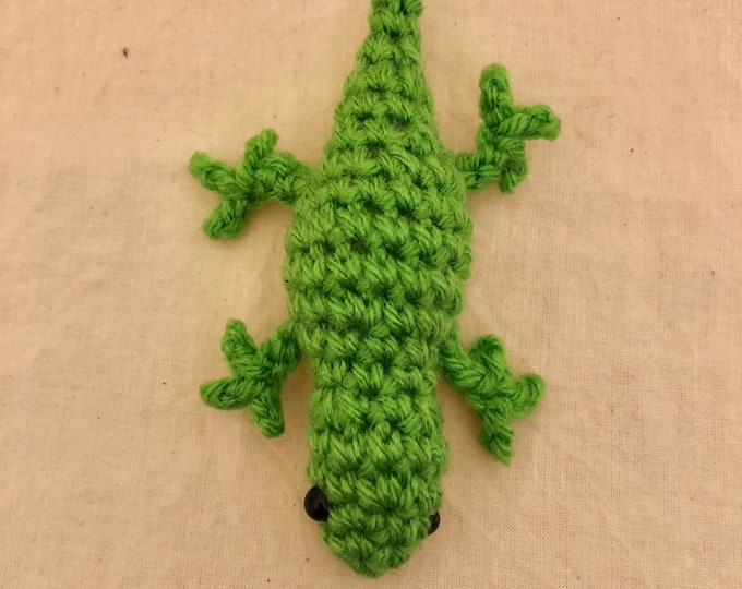 Gregor the Giant Day Gecko Amigurumi - Etsy