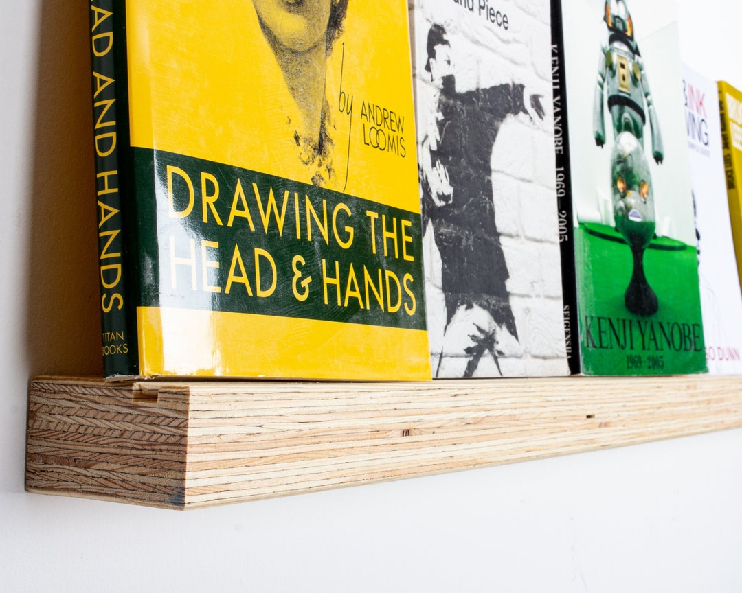 Art Books Shelf, Magazine Bookshelf, Wall Mounted Magazine Rack, Wall ...