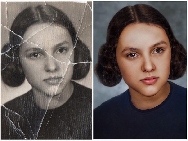 Old Photo Restoration Service, Restore Picture, Clear Photo Fix, Image ...