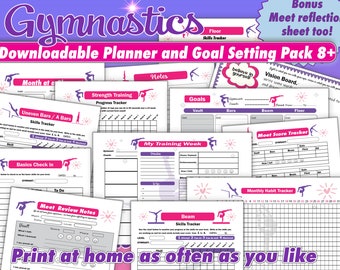 Swim Printable, Swim Training Log, Goal Tracking, Swim Goals Setting, Swim Organizer, Meet Score ...