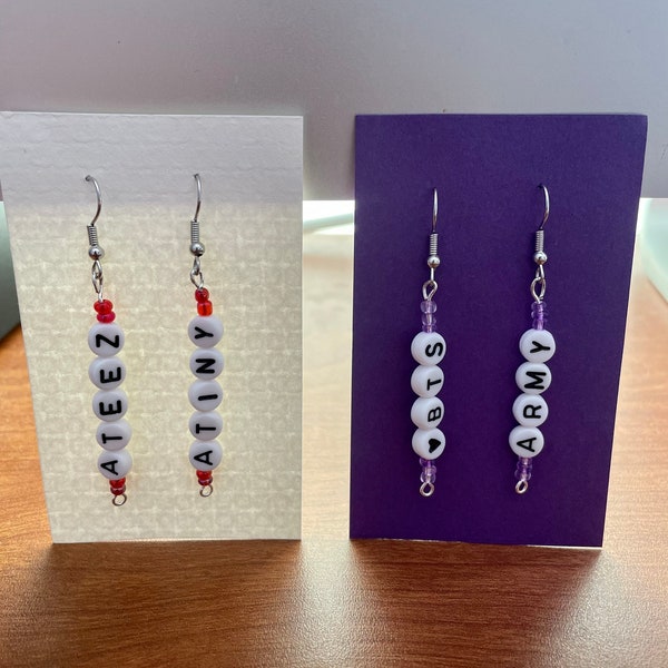 Kpop Earrings - Etsy