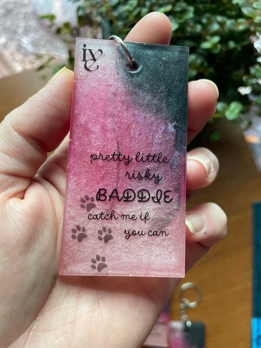 Kpop IVE "baddie" Inspired Keychain - Etsy