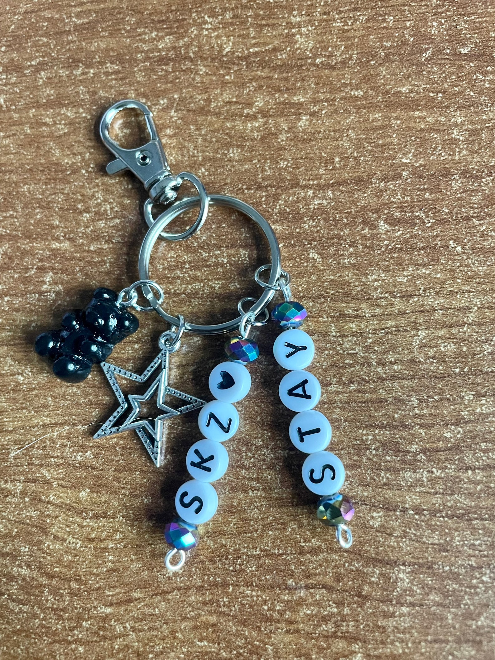 Kpop Bead Dangle Keychains - Etsy