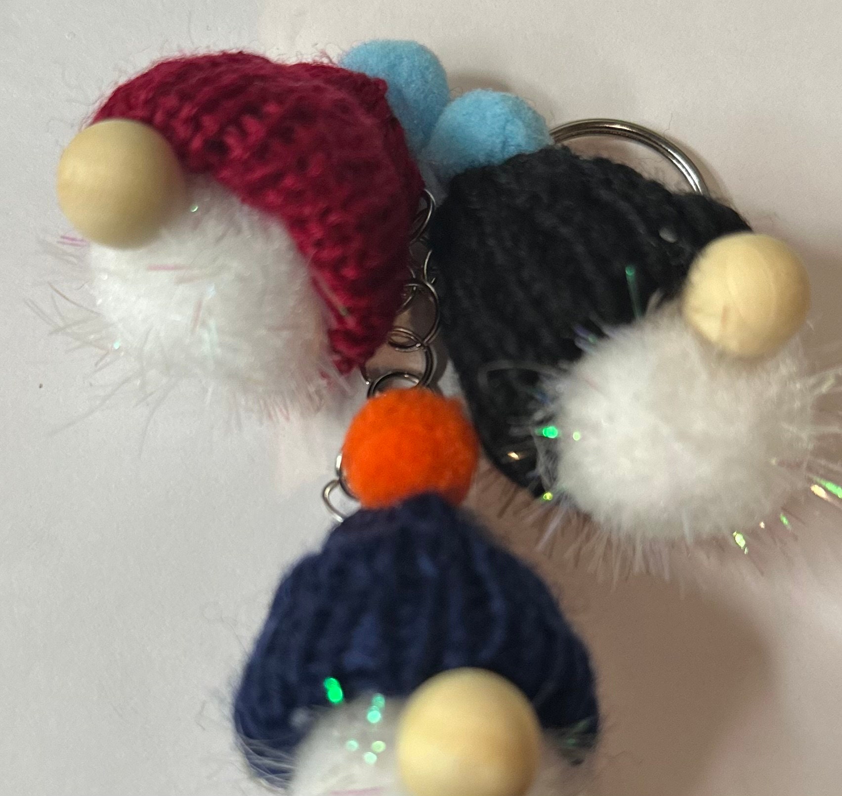 Mini Gnome Keychains - Etsy
