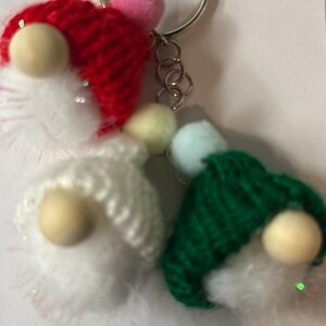 Mini Gnome Keychains - Etsy