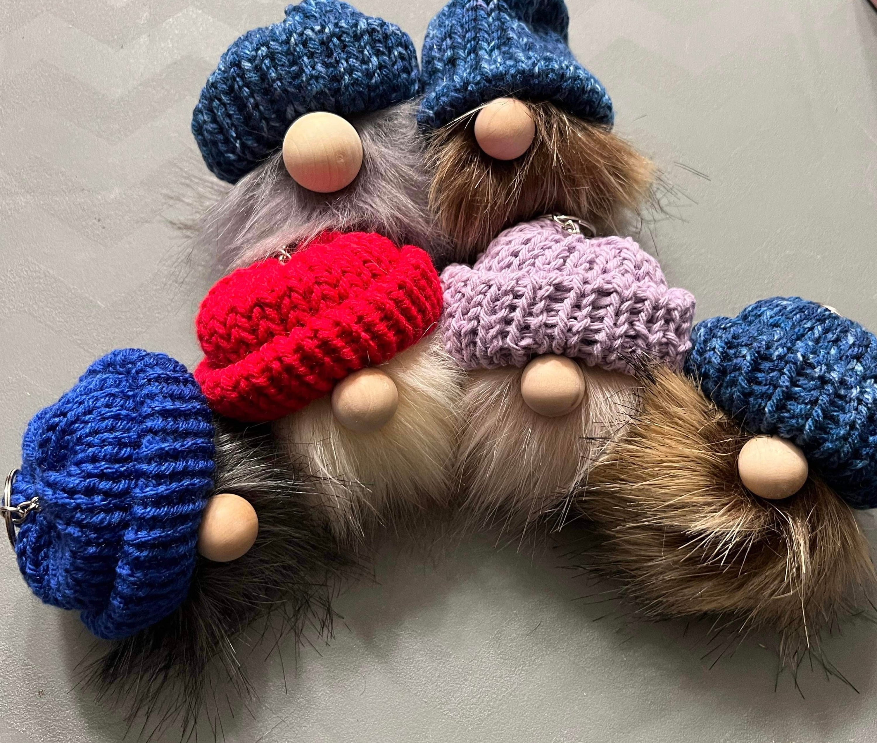 Gnome Keychain - Etsy