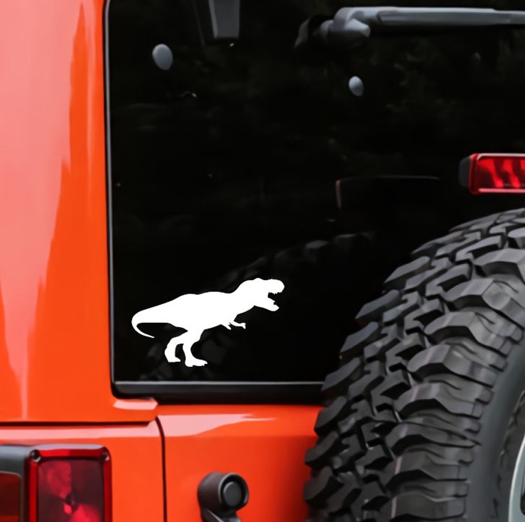 20-colors Tyrannosaurus Rex 6x3.5 Vinyl Decal Sticker Bumper Window ...