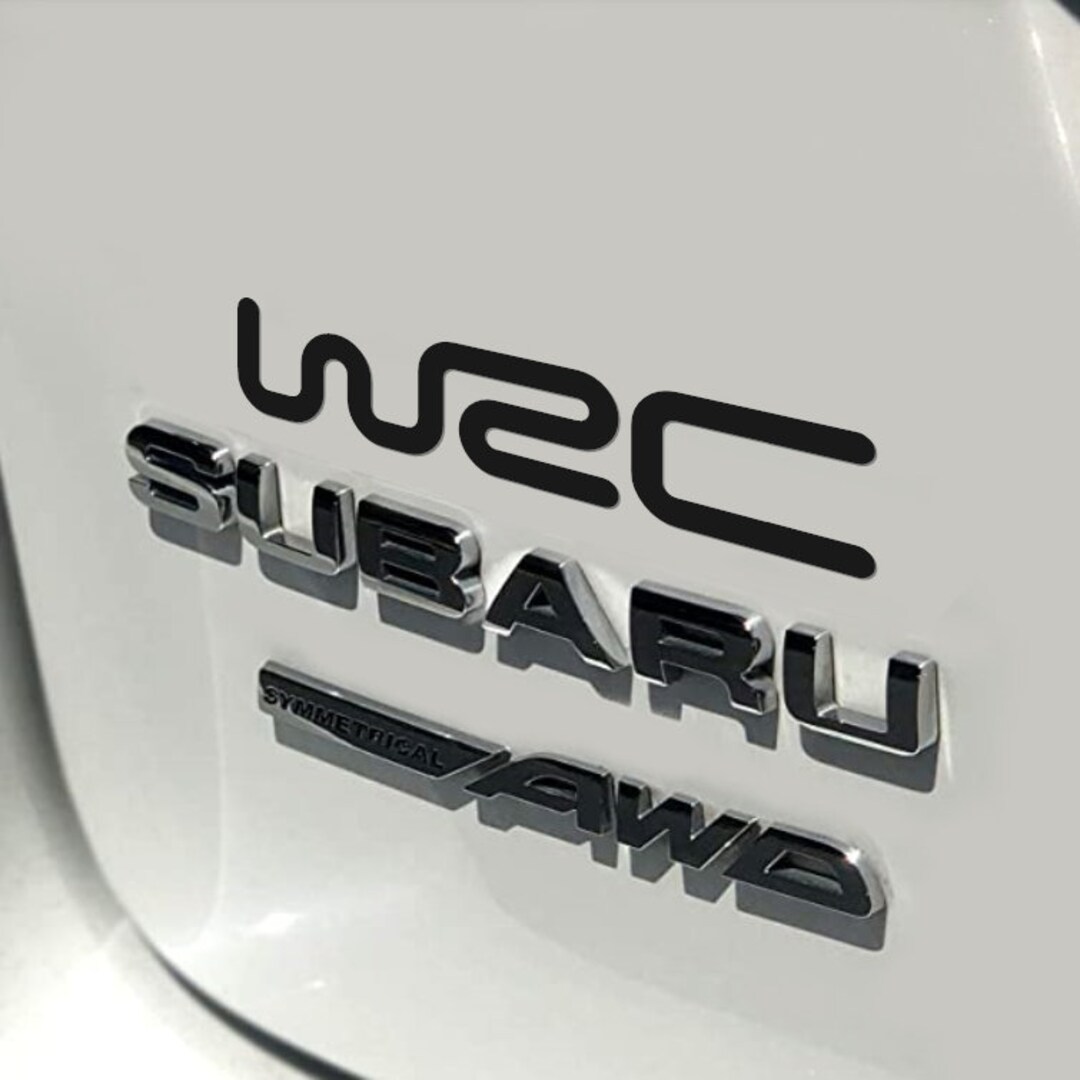 20-colors WRC World Rally Championship Vinyl Decal Sticker Bumper ...