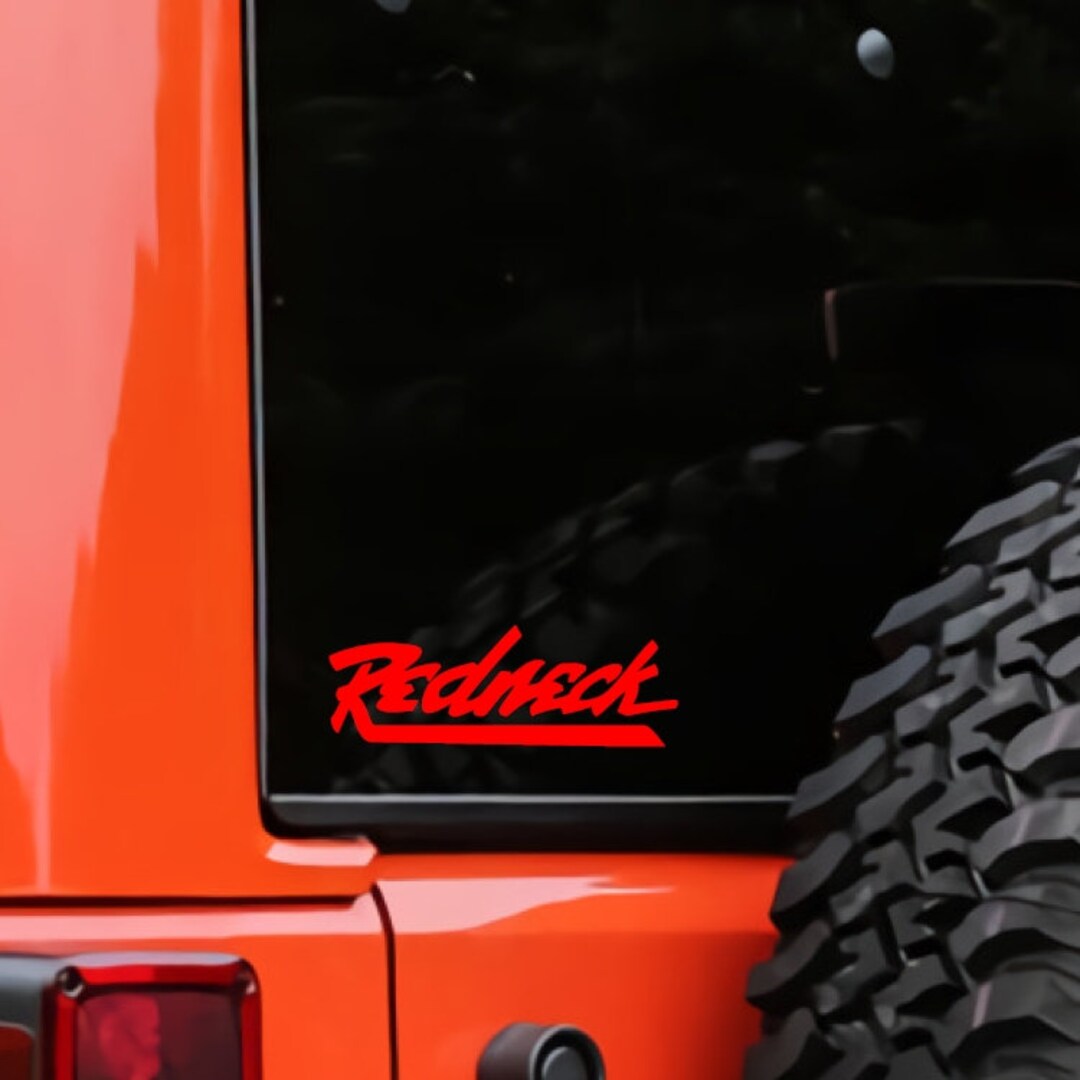 20-colors Redneck 7x2.5 Vinyl Decal Sticker Bumper Window Laptop Gift ...