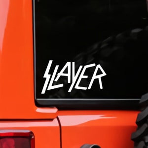 20-colors Slayer Music Band Vinyl Decal Sticker Bumper Window Laptop ...