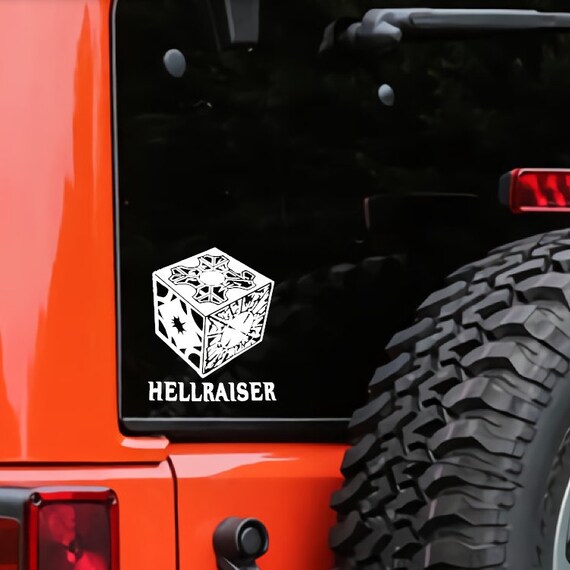20 Colors Hellraiser Cube Vinyl Decal Sticker Custom Truck | Etsy