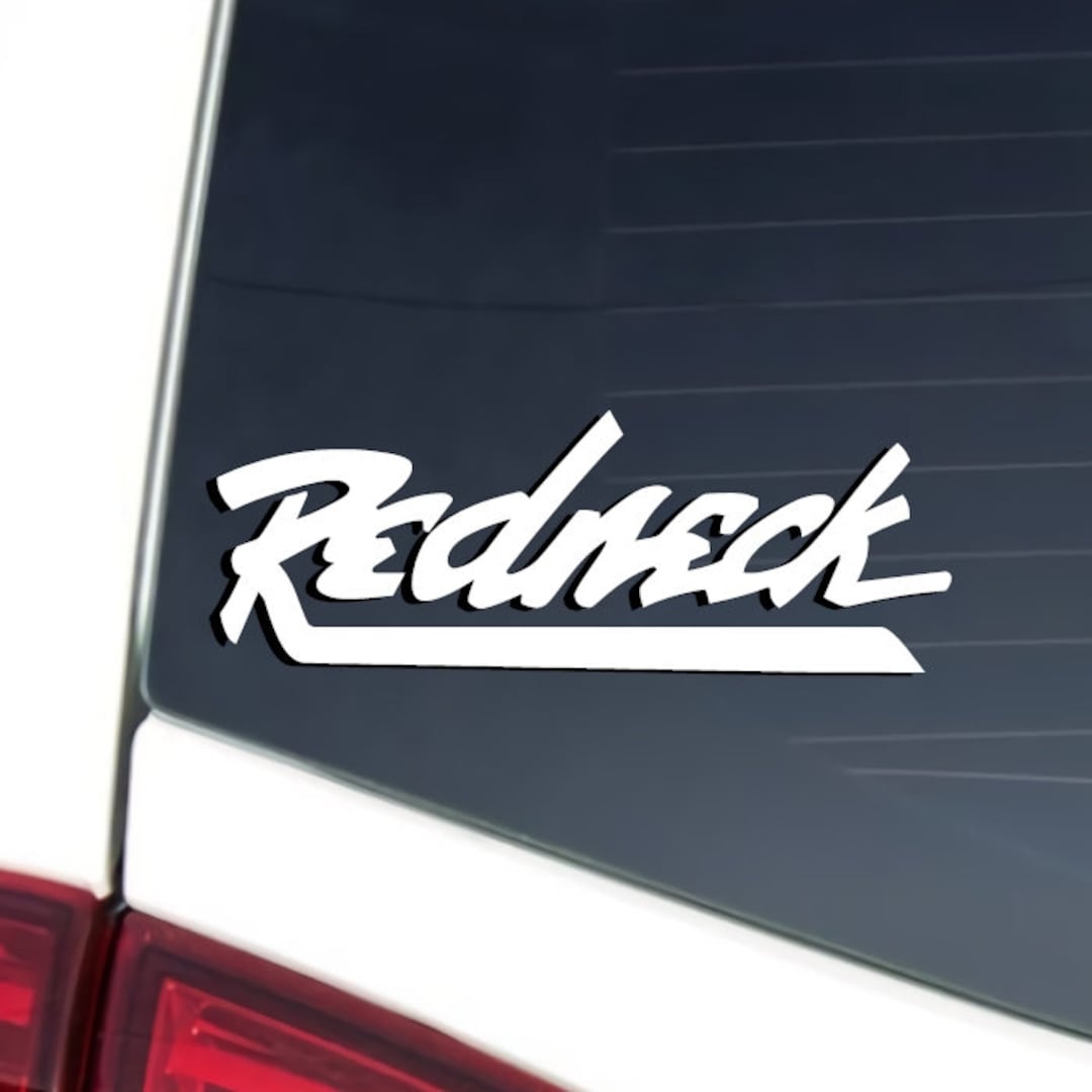 20-colors Redneck Vinyl Decal Sticker Bumper Window Laptop - Etsy