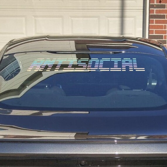 20 Colors ANTISOCIAL Vinyl Decal Sticker Custom Truck - Etsy