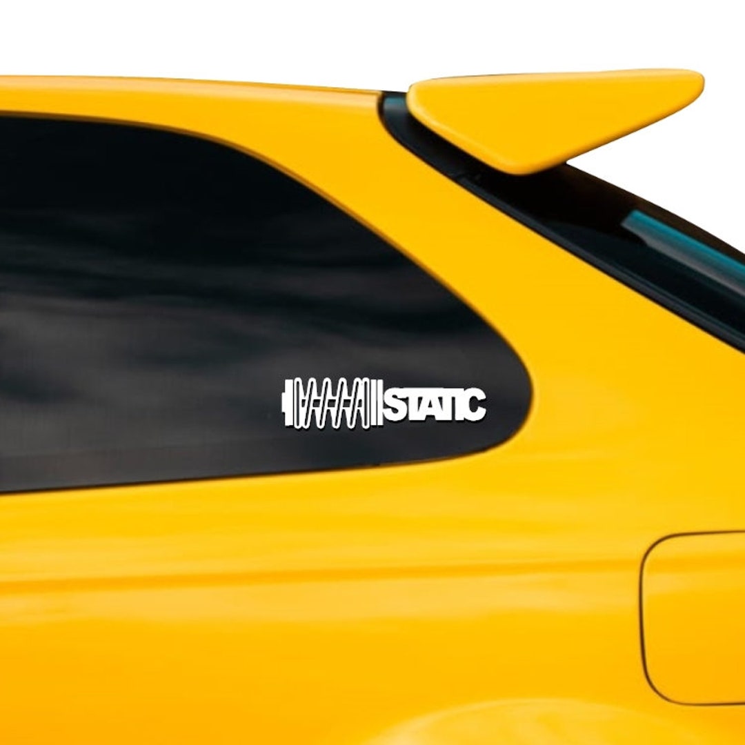 20 Colors Static Suspension Decal Sticker JDM Custom Truck Window ...