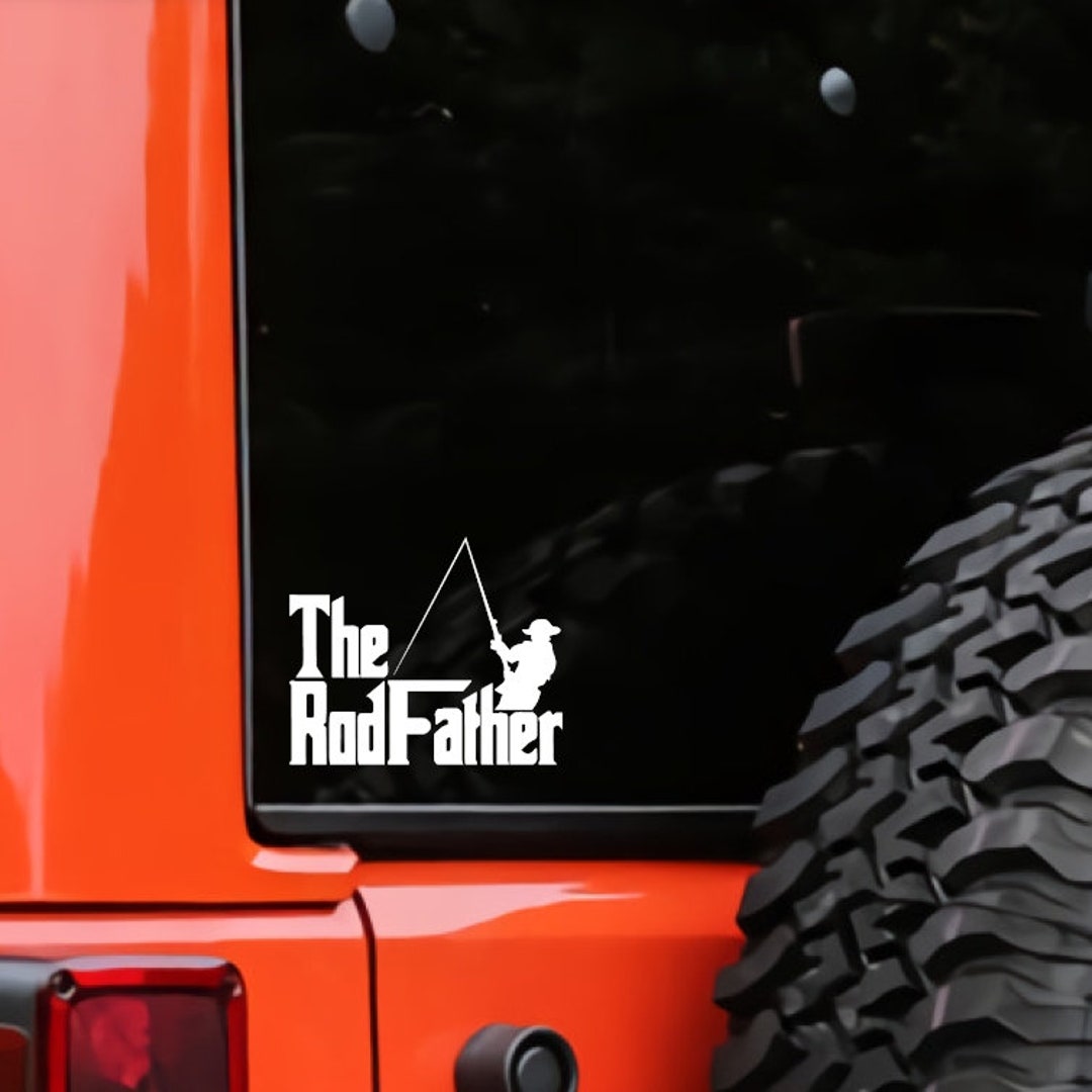 20-colors the Rod Father Vinyl Decal Sticker Bumper Window Laptop Gift ...