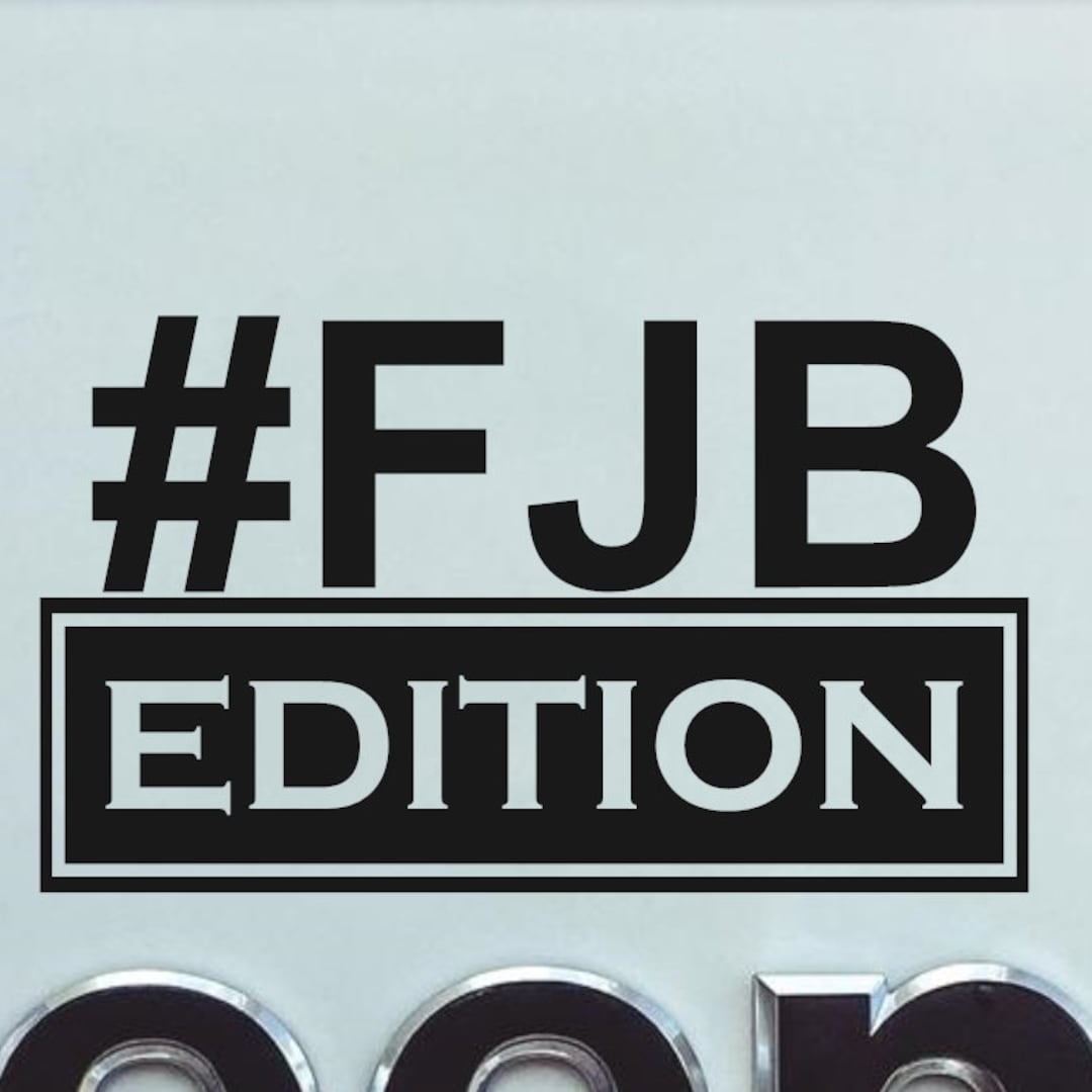 20-colors FJB ADITION 6x3.5 Vinyl Decal Sticker Bumper Window Laptop ...