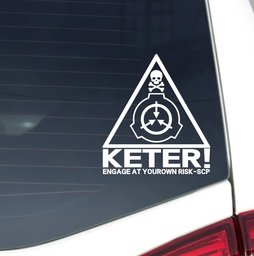 20-colors SCP Keter Sign Vinyl Decal Sticker Bumper Window Laptop Gift ...