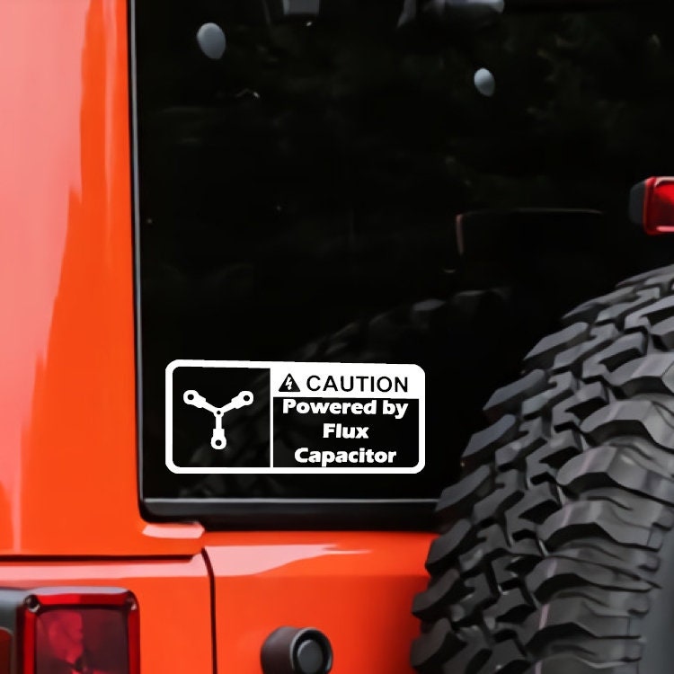 Flux Capacitor Stickers