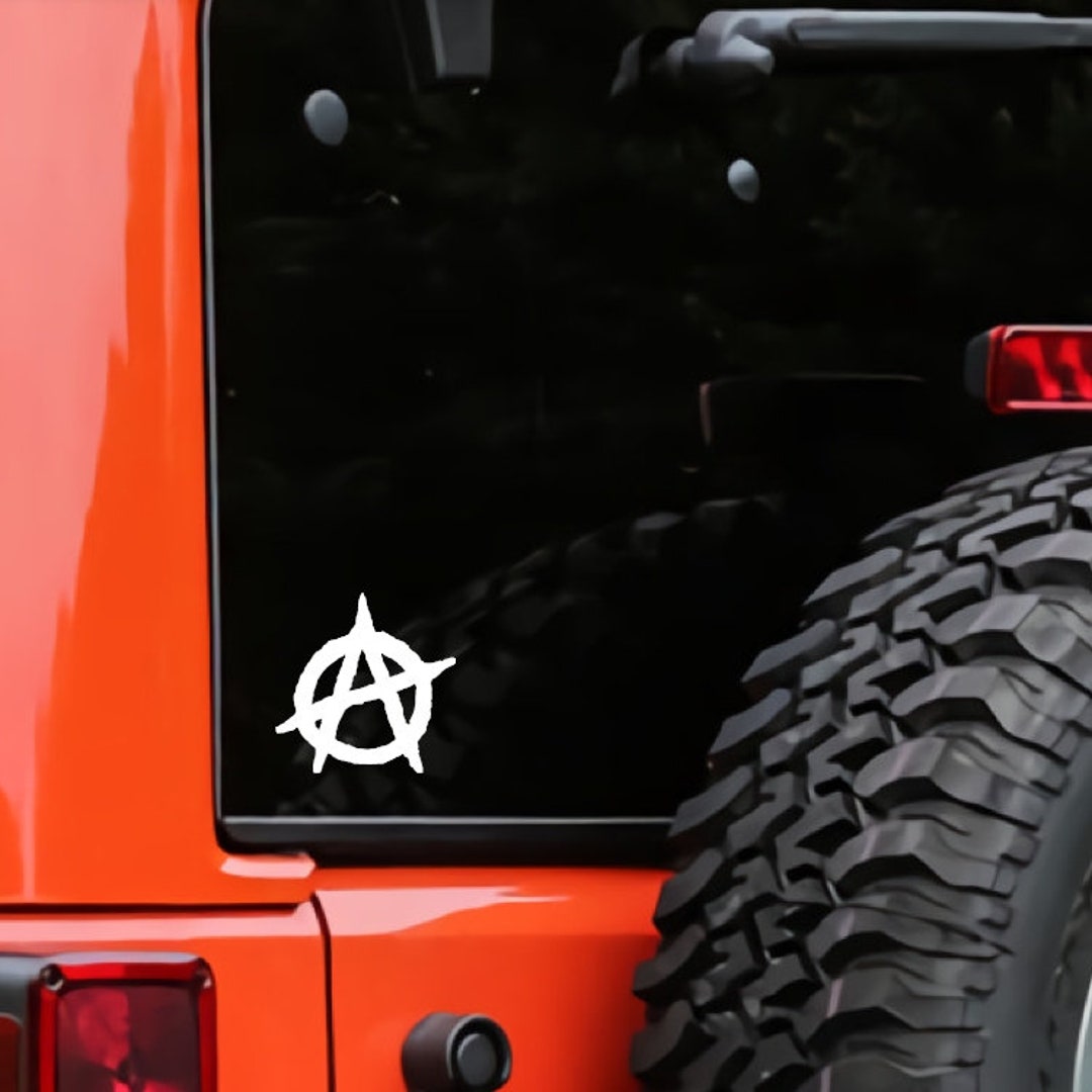20 Colors Anarchy is Order Symbol Vinyl Decal Sticker - Etsy
