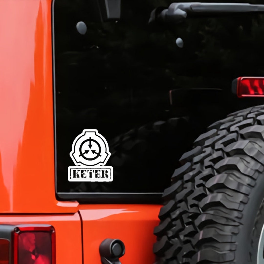 20-colors SCP Keter Vinyl Decal Sticker Bumper Window Laptop Gift ...