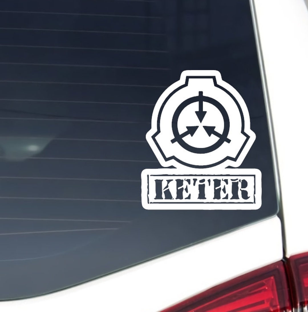 20-colors SCP Keter Class Vinyl Decal Sticker Bumper Window Laptop Gift ...