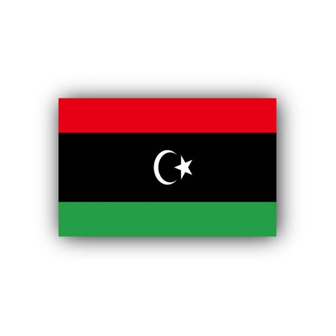 Country Flag of Libya Vinyl Decal Sticker Bumper Window Laptop Gift ...