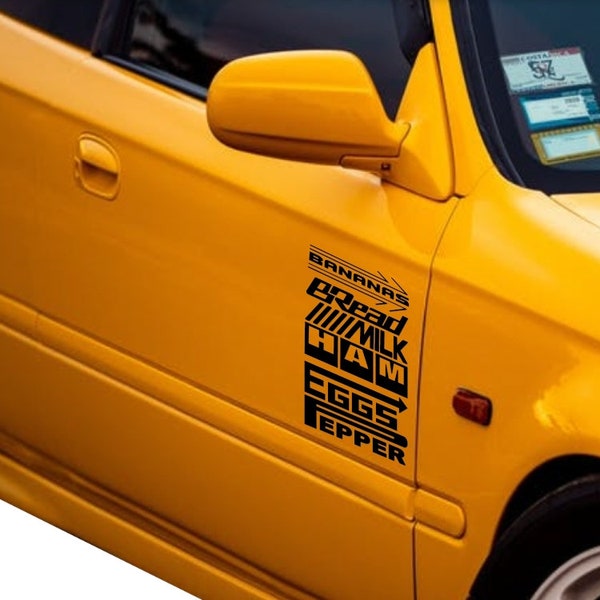 Car Sponsor Sticker - Etsy