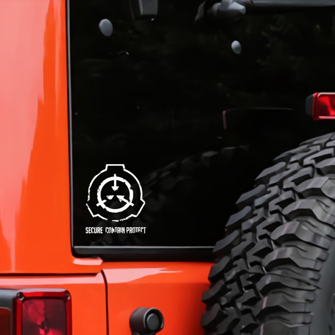20-colors SCP Old and Torn Logo Vinyl Decal Sticker Bumper Window ...
