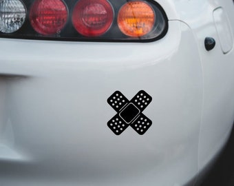 Car Band Aid Decal - Etsy