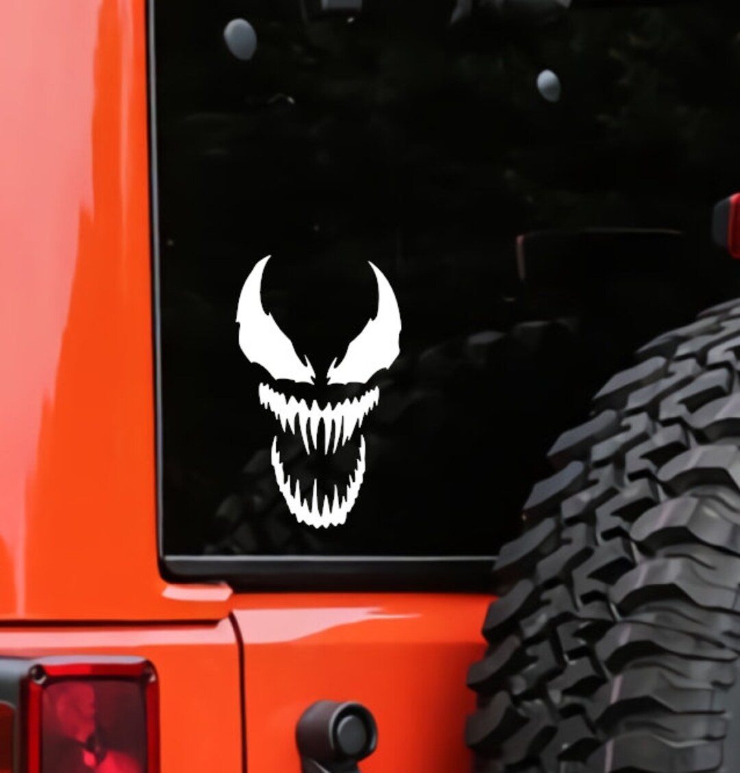 20-colors Venom Silhouette 5x3 Vinyl Decal Sticker Bumper Window Laptop ...