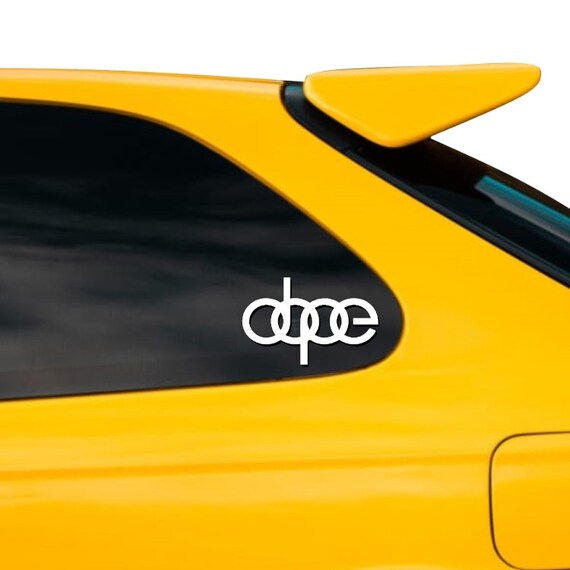 20 Colors Dope Vinyl Decal Sticker JDM Custom Truck - Etsy