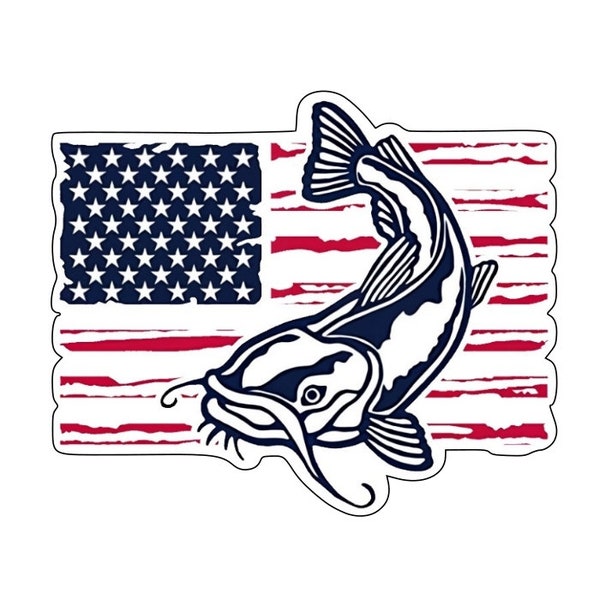 4x3 American Flag Sticker - Etsy