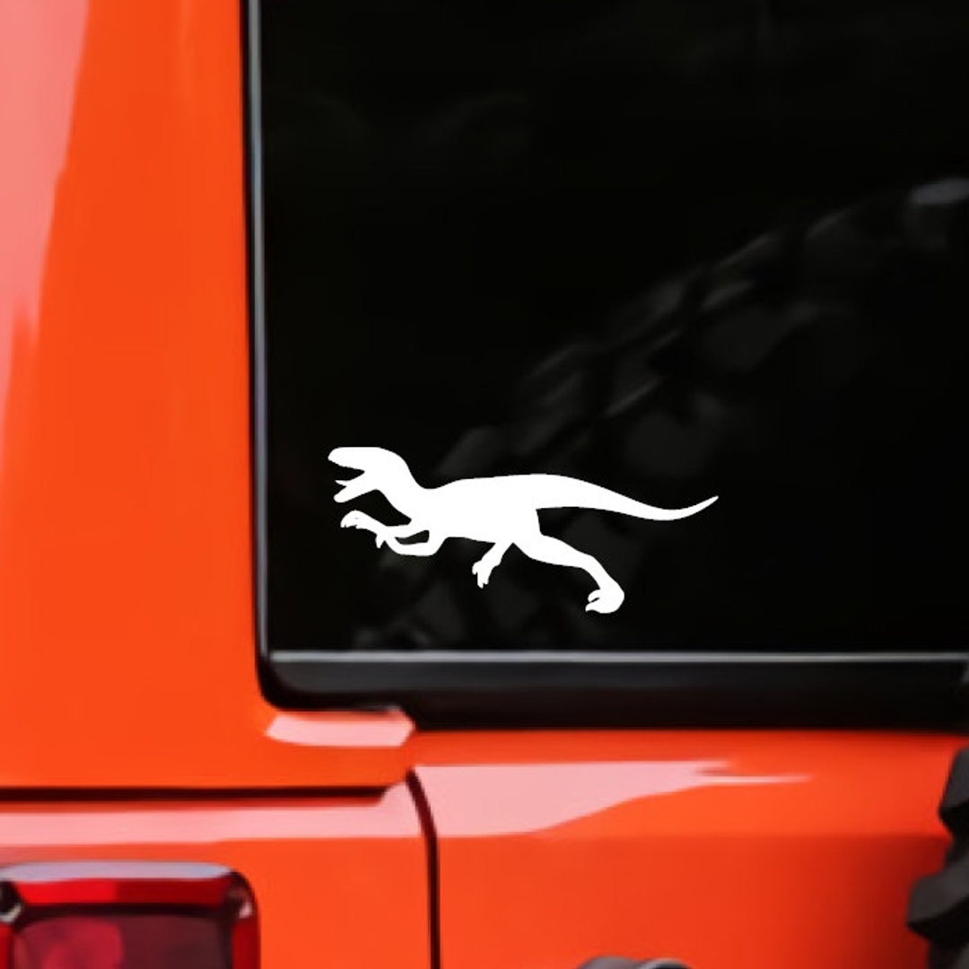 20-colors Raptor Dinosaur Velociraptor Vinyl Decal Sticker Bumper ...
