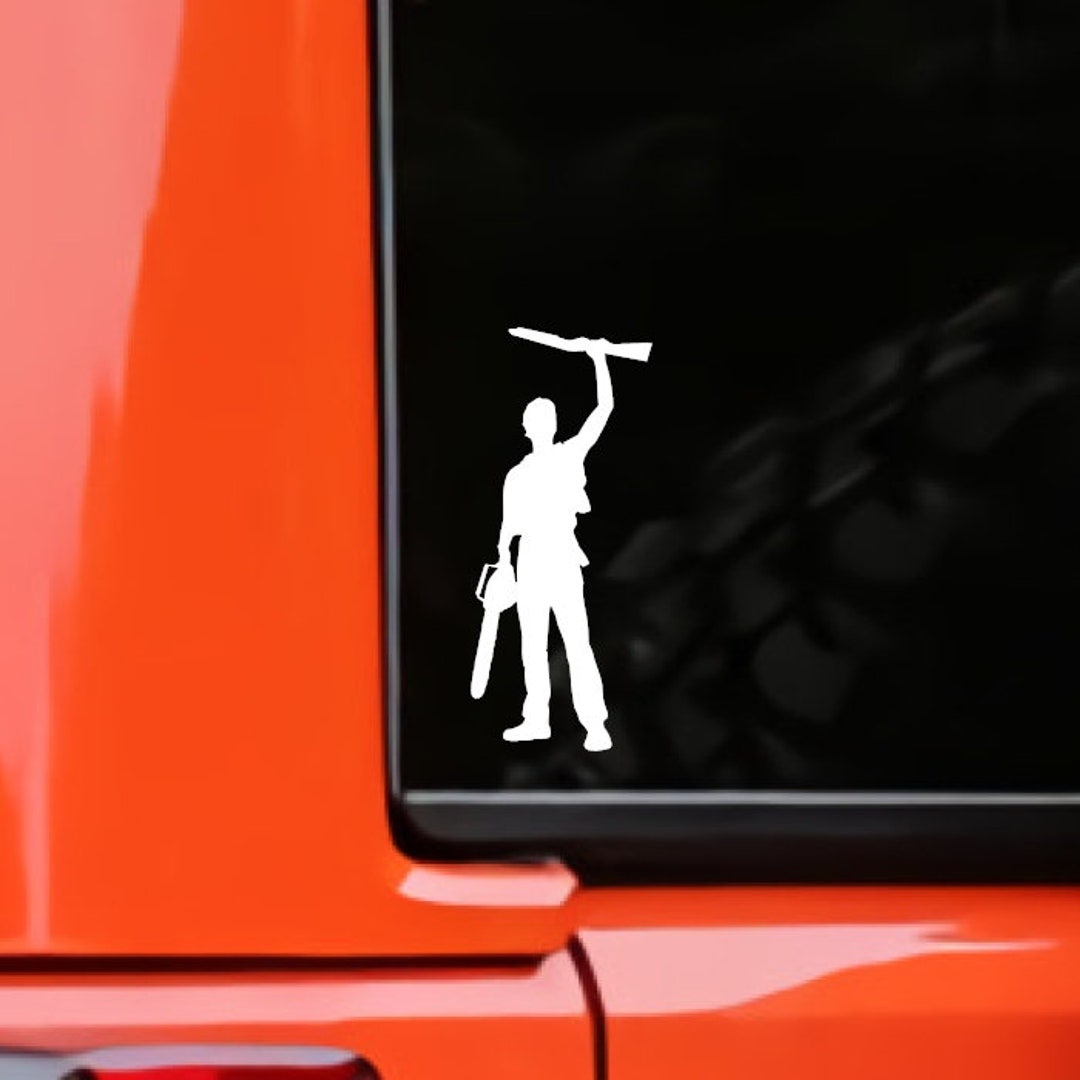 20-colors Ash Williams the Evil Dead Vinyl Decal Sticker Bumper Window ...