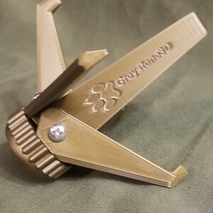 EDC Collapsible Pocket Grapple Hook 3D Printed - Etsy